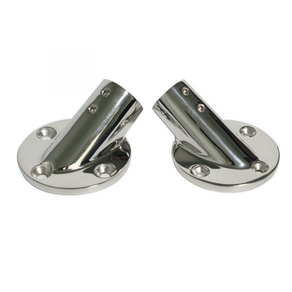 Heavy Duty Stainless Steel 30 degree Boat Handrail fittings Metal ...