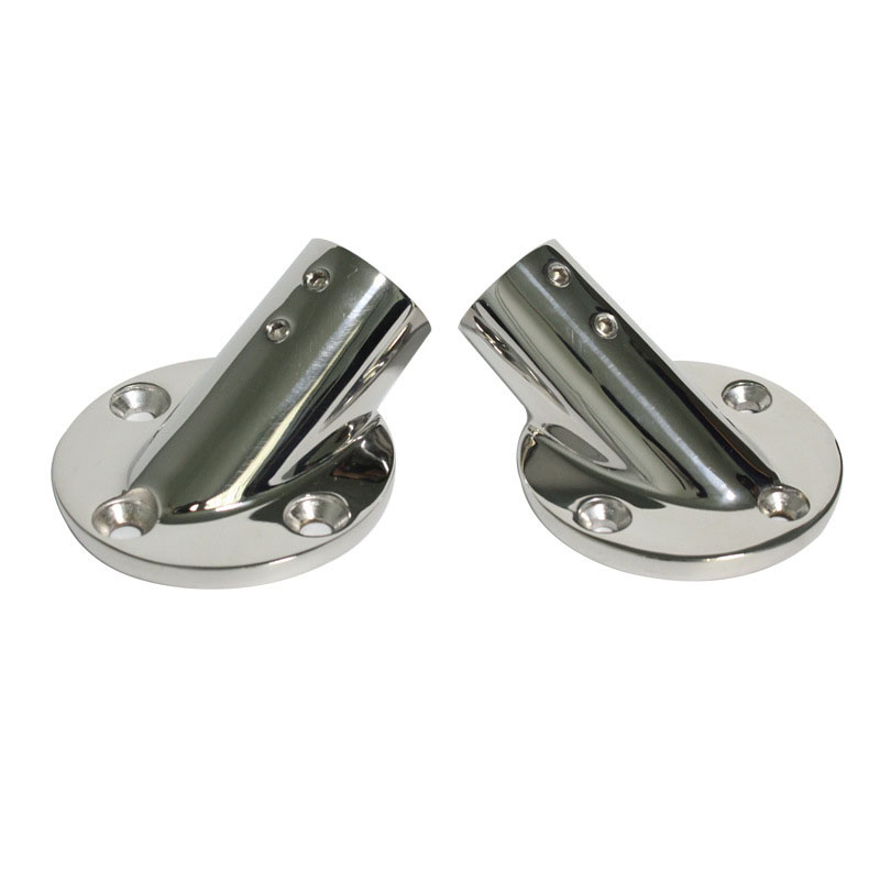 Heavy Duty Stainless Steel 30 degree Boat Handrail fittings Metal ...